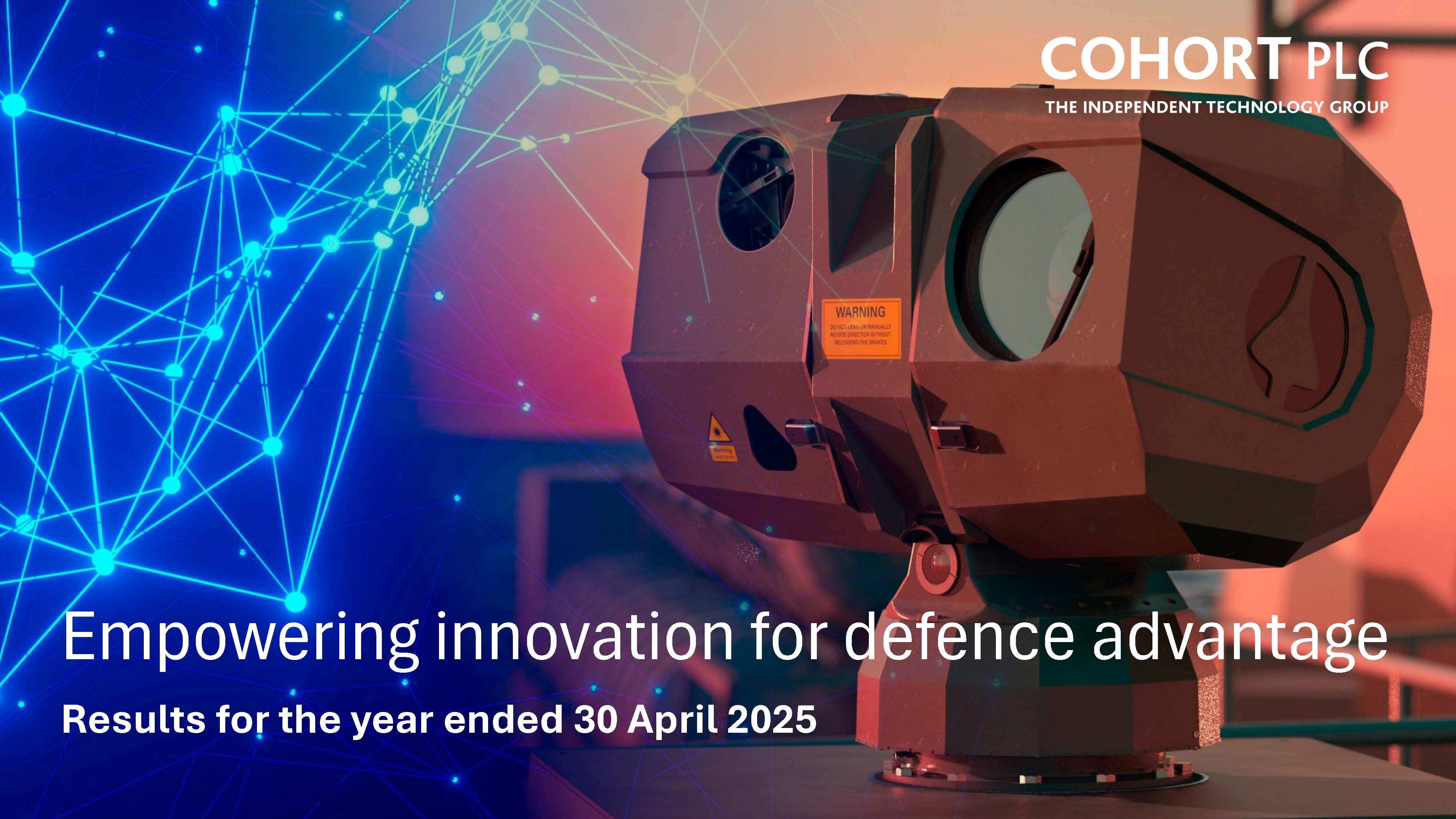 Cohort PLC, CHRT:LSE summary - FT.com