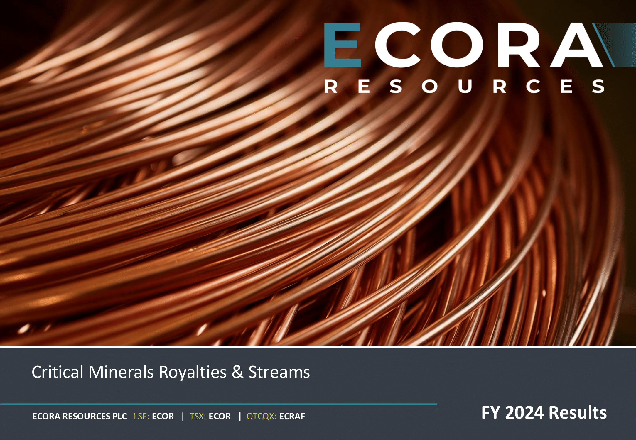 Ecora Resources PLC, ECOR:LSE summary - FT.com