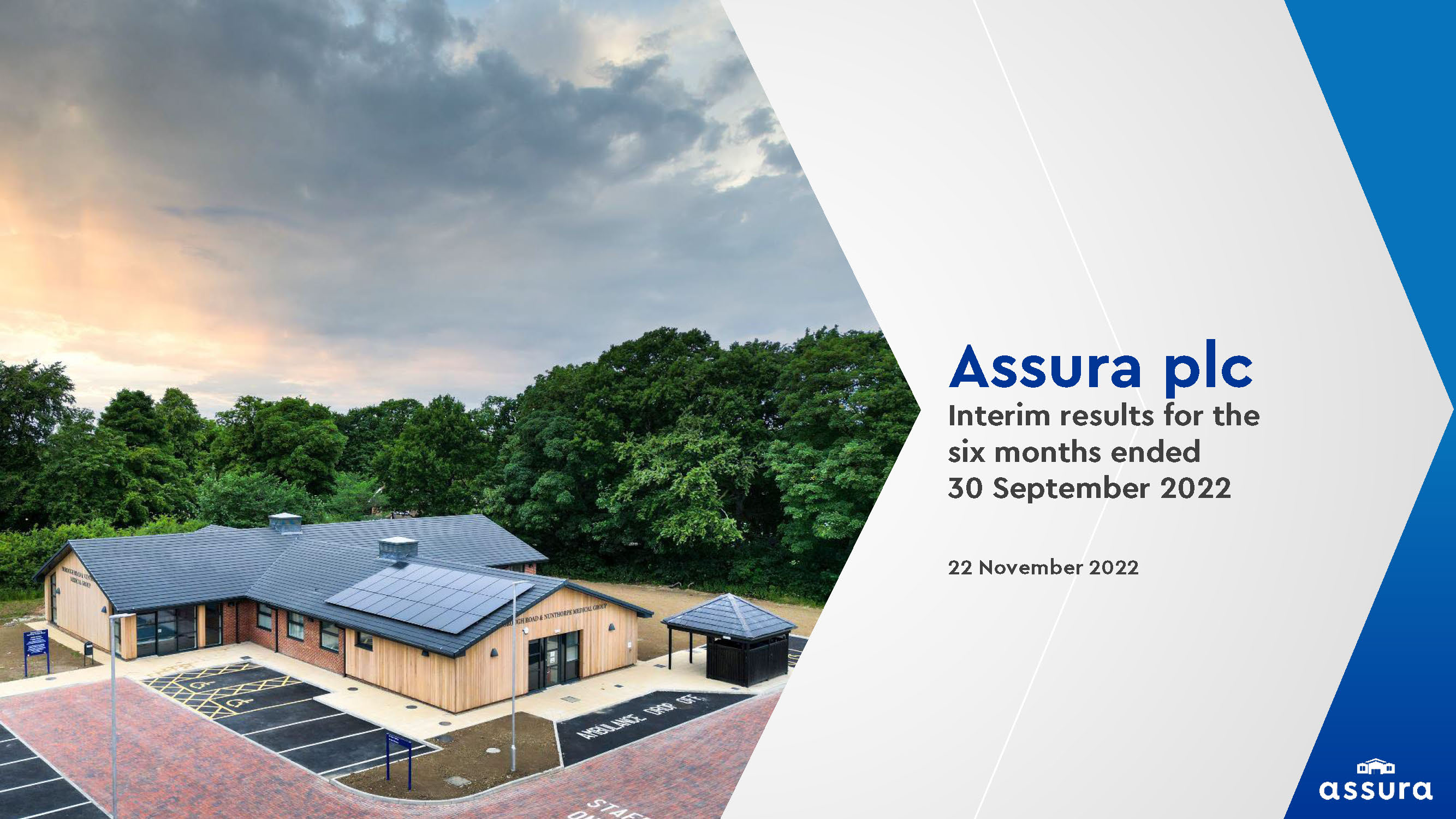 Assura PLC, AGR:LSE summary - FT.com