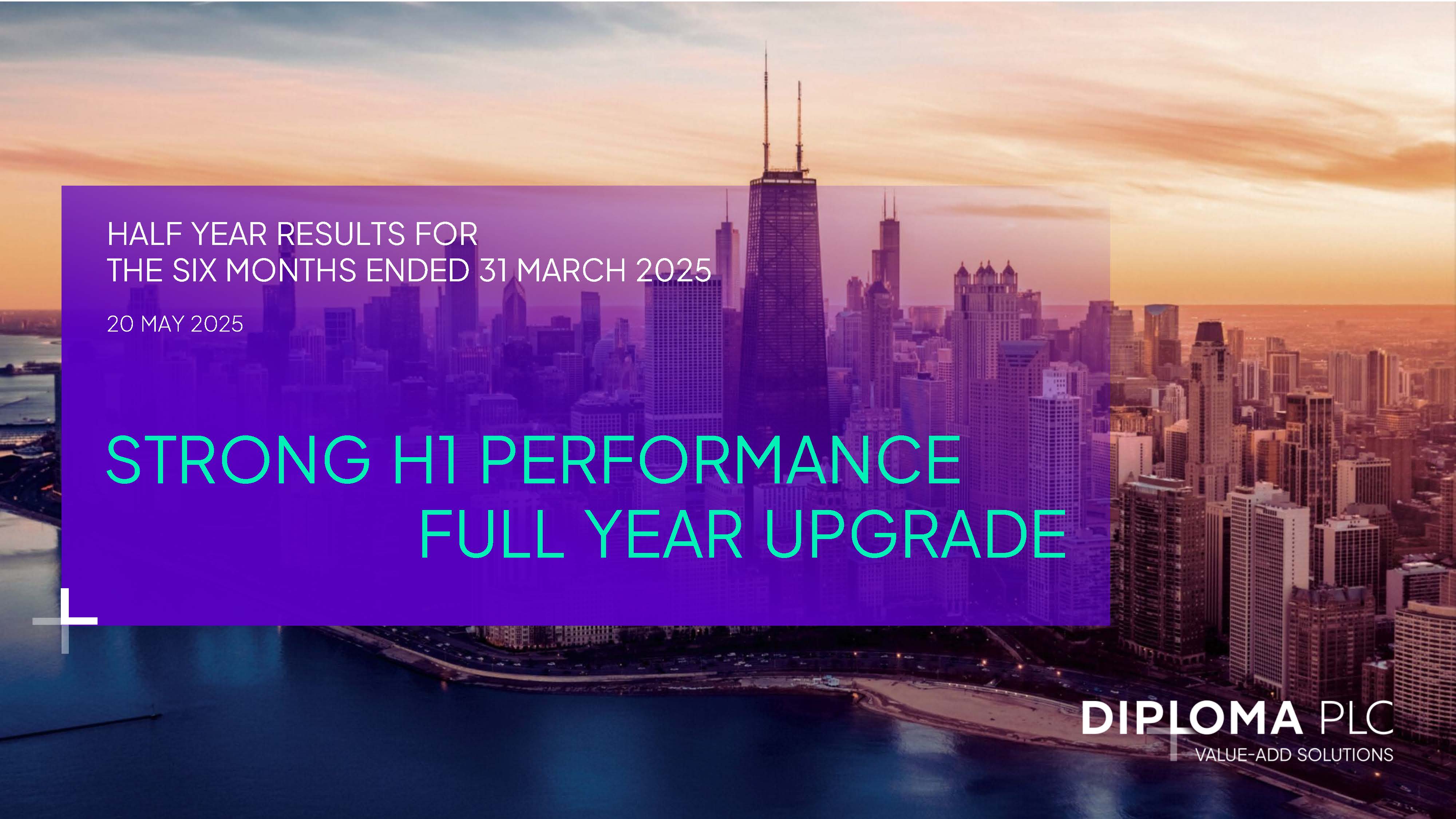 Diploma PLC, DPLM:LSE summary - FT.com